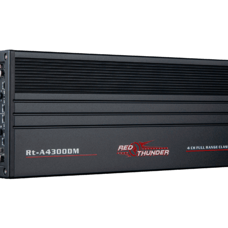 AMPLIFICADOR 4 CANALES RED-THUNDER RT-A4300DM – Red Thunder – Audio