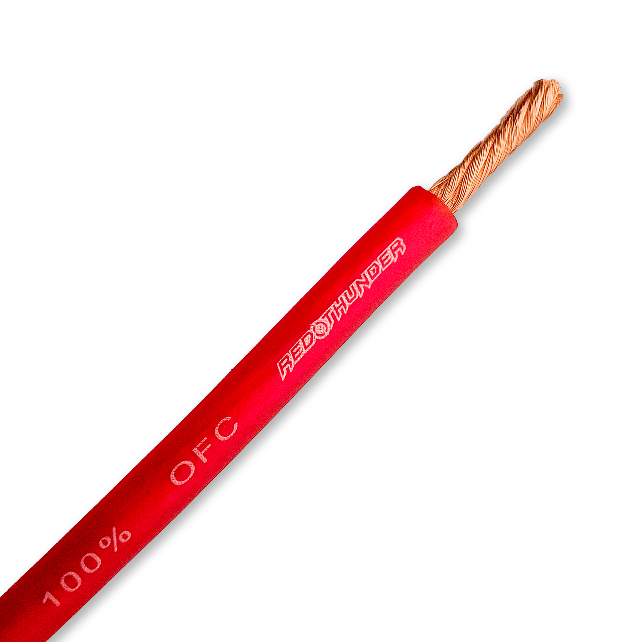 Rollo Cable 8GA Ultra Flexible 100% Cobre – Red Thunder – Audio